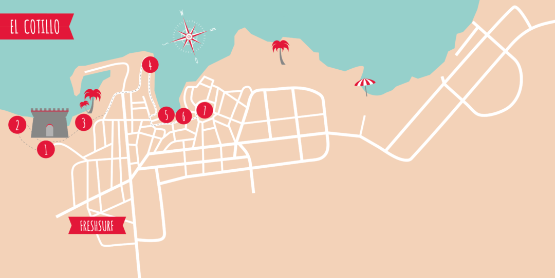 El Cotillo - Das Zuhause von FreshSurf auf Fuerteventura